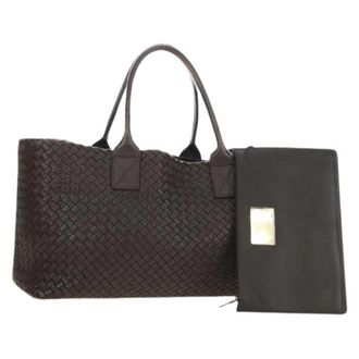 Bottega Veneta Pre-owned Vintage Tote Bag - - Pre-owned - Damen - Braun - ONE SIZE