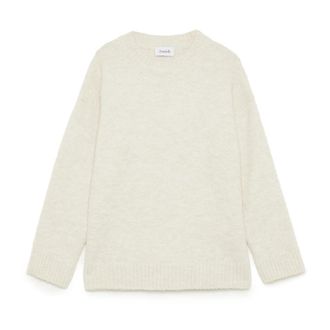 Amish Rundhals-Strickware - - Knitwear - Damen - Wei&szlig; - S
