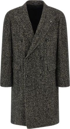 Tagliatore Homme, Manteaux, Noir, Taille: 2XL Londra Coat
