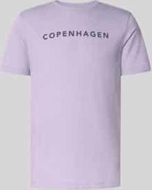 Lindbergh T-Shirt mit Label-Print