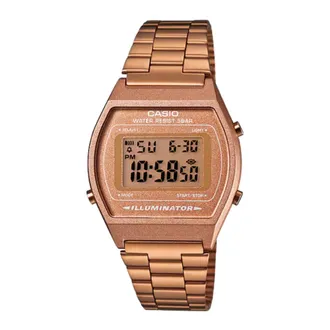 Casio Homme, Accessoires, Rose, Taille: ONE Size B640Wc-5Aef Montre Num&eacute;rique R&eacute;tro