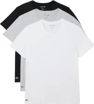 Lacoste Lot de 3 t-shirts en coton