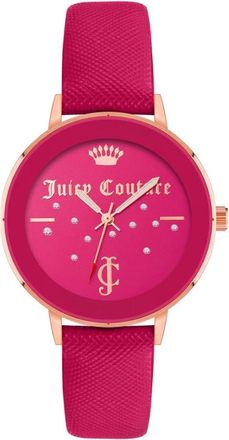 Juicy Couture Femme, Accessoires, Violet, Taille: ONE Size Montre Multicolore Polipriel Rose M&eacute;tal