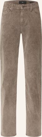 7 For All Mankind Cordhose The Straight Straight Fit beige