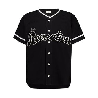 Bode Baseball Shirt - - Sport - Herren - Schwarzk - S