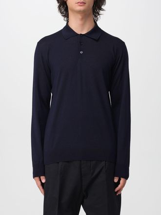 Golden Goose Polo en maille de laine vierge &agrave; manches longues