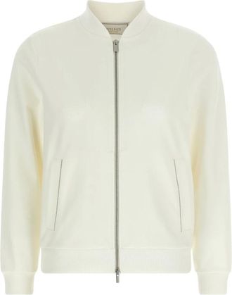 PESERICO Femme, Vestes, Blanc, Taille: 40 FR Punto Luce Jersey SweaT-shirt