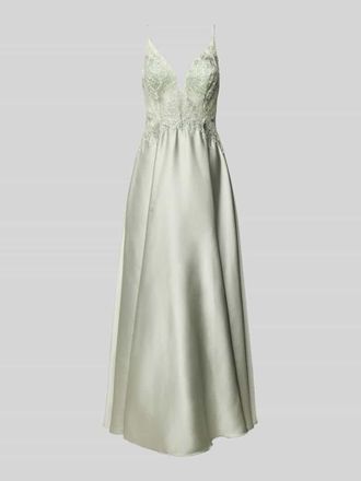 Laona Abendkleid mit Spitzenbesatz
