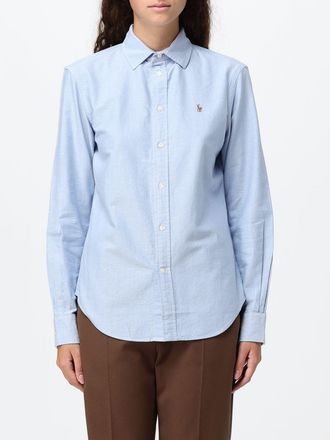 Polo Ralph Lauren Baumwollhemd mit gesticktem Pony-Logo