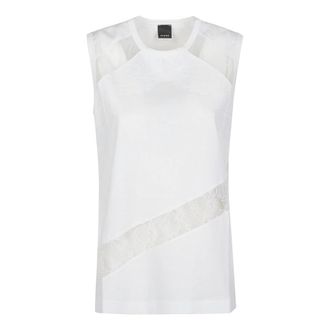 Pinko Molly Tank Top - - Tops - Damen - Wei&szlig; - S