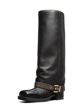 Michael Kors COLBY BOOT BROWN BLK Femme, EU 38.5