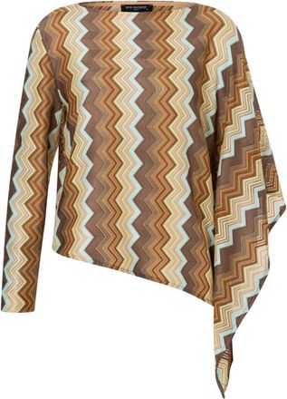 Ana Alcazar Femme, Tops, Multicolore, Taille: 38 FR Strick Poncho Top