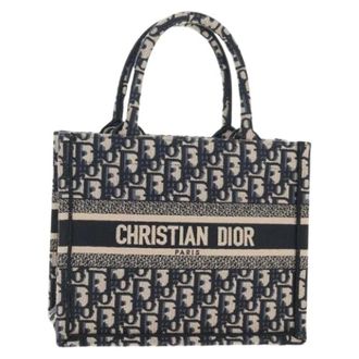 Dior Pre-owned Vintage Trotter Canvas Handtasche - - Pre-owned - Damen - Blau - ONE SIZE