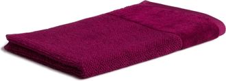 Möve Bamboo Luxe Gästetuch 30 x 50 cm aus 60% Baumwolle / 40% Viskose aus Bambus-Zellstoff, berry