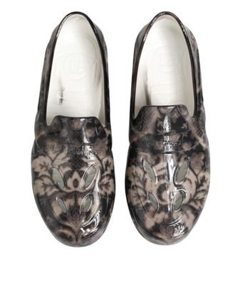 Dolce & Gabbana Multicolor Rubber Low Top Men Sneakers Shoes Tb+tu