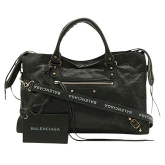 Balenciaga Sac &agrave; main vintage doccasion - Femme - Pre-owned - Noir - Taille: ONE Size