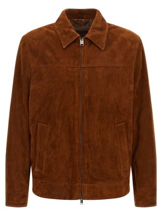 Brioni Blouson en daim Brioni