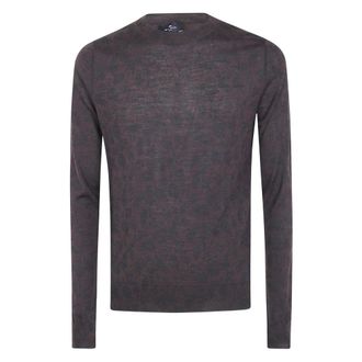 Etro Pulls &agrave; col rond - Homme - Pulls - Brun - Taille: M