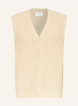 Nn.07 Nn.07 Strickweste Reece weiss