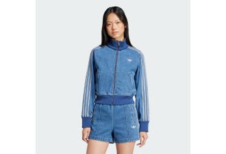 adidas Originals Jeansjacke ADICOLOR DENIM TRACK TOP (1-St)