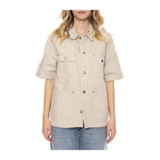 Carhartt Work in Progress Damen, Blusen & Hemden, Beige, SGr&ouml;&szlig;e