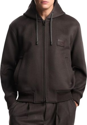 Emporio Armani Homme, Vestes, Brun, Taille: M Blouson &agrave; Capuche