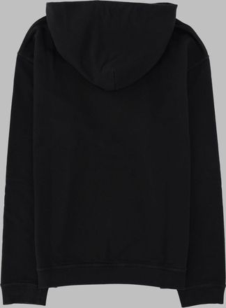 Maison Margiela Logo-Embroidered Cotton Sweatshirt - Black