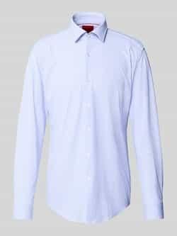 HUGO BOSS Slim Fit Business-Hemd mit Knopfleiste Modell Kenno