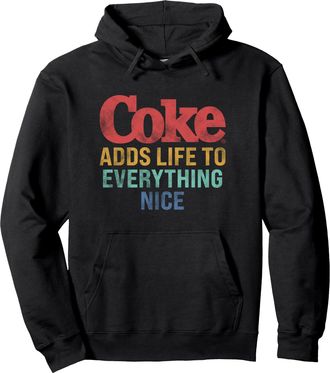 Coca Cola Ware Adds Life to Everything Nice Pullover Hoodie