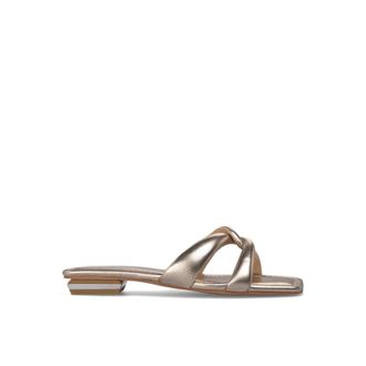 Alma En Pena Anatomische flache Sandale - - Shoes - Damen - Gelb - 38 EU