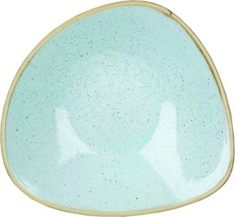 Churchill Stonecast -Triangle Bowl Schüssel- 60cl, Farbe wählbar (Duck Egg Blue)