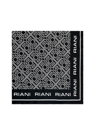 Riani Seidentuch mit RIANI Logo Print