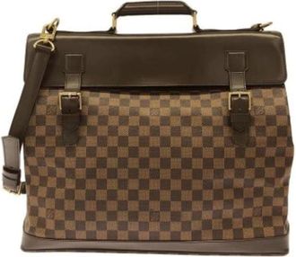 Louis Vuitton unisex, Pre-owned, Brun, Taille: ONE Size Sac &agrave; main vintage en toile Pre-owned
