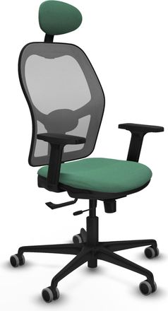 Piqueras y Crespo Jorquera Armlehnenstuhl, h&ouml;henverstellbare Lendenwirbelst&uuml;tze und festes Kopfteil, ausgestattet mit Syncro/Traslack und eingespritztem Schaum. Mit Rol