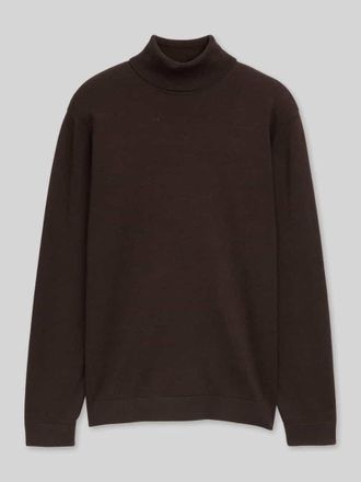Tom Tailor Rollkragenpullover mit Feinstrickstruktur