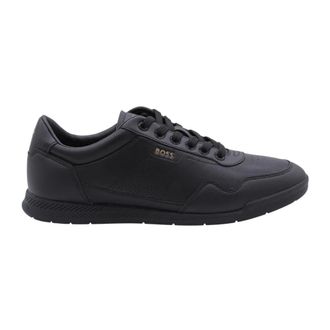 HUGO BOSS Homme, Chaussures, Noir, Taille: 41 EU Dotterbloem Baskets