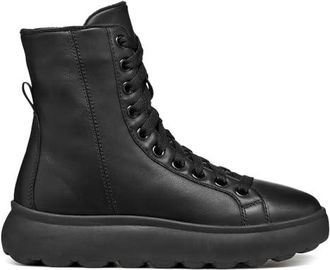 Geox Femme D Spherica Ec4.1 Bottines à la Cheville, Noir, 35 EU