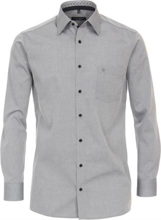 Venti Silbernes Freizeithemd f&uuml;r Herren - - Shirts - Herren - Grau - L