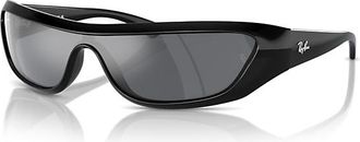 Ray-Ban Xan Bio-based Sonnenbrillen Schwarz Fassung Grau Glas 01-34