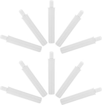 Valiclud SAFIGLE 10 St&uuml;ck Hydraulische Soft Close D&auml;mpfer aus Kunststoff Ger&auml;uschloser T&uuml;rd&auml;mpfer f&uuml;r Schr&auml;nke und M&uuml;lleimer Universeller Schrank und Abfalleim