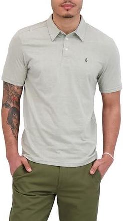 Volcom Banger Polo SS - Polo Homme - Gris - M