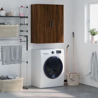 vidaXL Wandschrank Braun Eichen-Optik 69,5x34x90 cm - Vidaxl