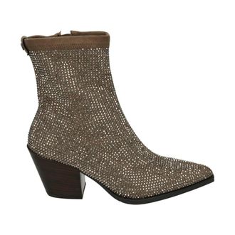 Pedro Miralles Taupe Westernstiefel mit G Weite - - Shoes - Damen - Beige - 37 EU