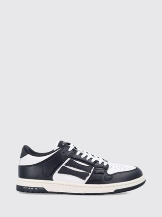 Amiri Baskets basses Skel en cuir bicolore avec bout perfor&eacute; et cheville rembourr&eacute;e