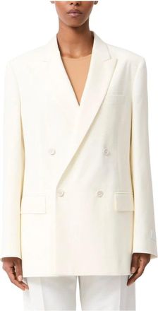 Maison Margiela Femme, Vestes, Beige, Taille: 36 FR Veste Crois&eacute;e