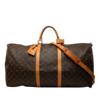 Louis Vuitton Pre-owned Keepall Bandouliere 60 - Femme - Pre-owned - Brun - Taille: ONE Size