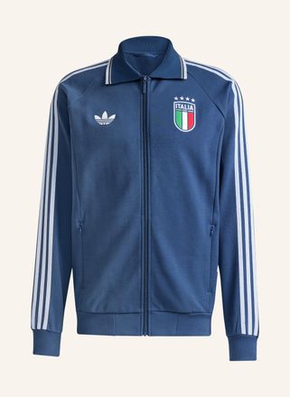 adidas Trainingsjacke Figc Italien blau
