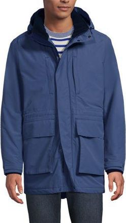 Lands End Wasserdichter, isolierter Squall-Parka, Herren, Gr&ouml;&szlig;e:56-58 regular, Blau, Nylon, by Lands End