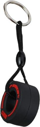 Generic Porte-clés en forme de pneu - Petit sac à dos - Décoration de petit sac à main - Accessoires de décoration réaliste pour et adultes, Rouge, Refer to d