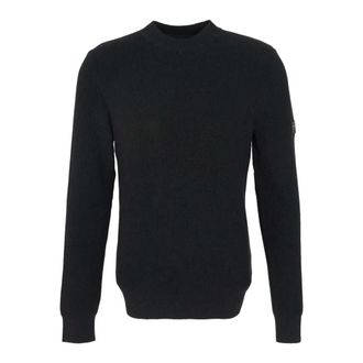 Barbour Crawley Rundhals-Pullover - - Knitwear - Herren - Schwarzk - M